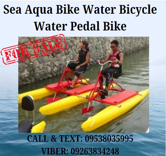 Sea Aqua Bike Water Bicycle Water Pedal Bike, Sports Equipment, Sports ...