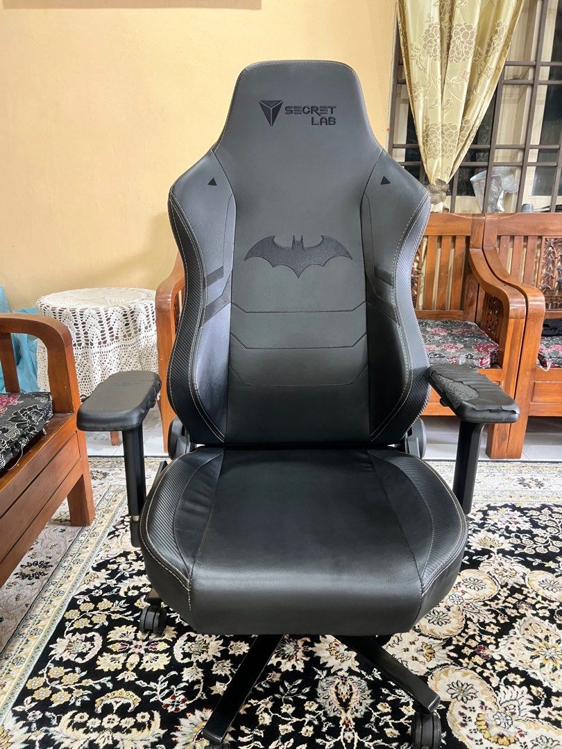 Secretlab Titan Dark Knight Edition, Furniture & Home Living, Furniture ...