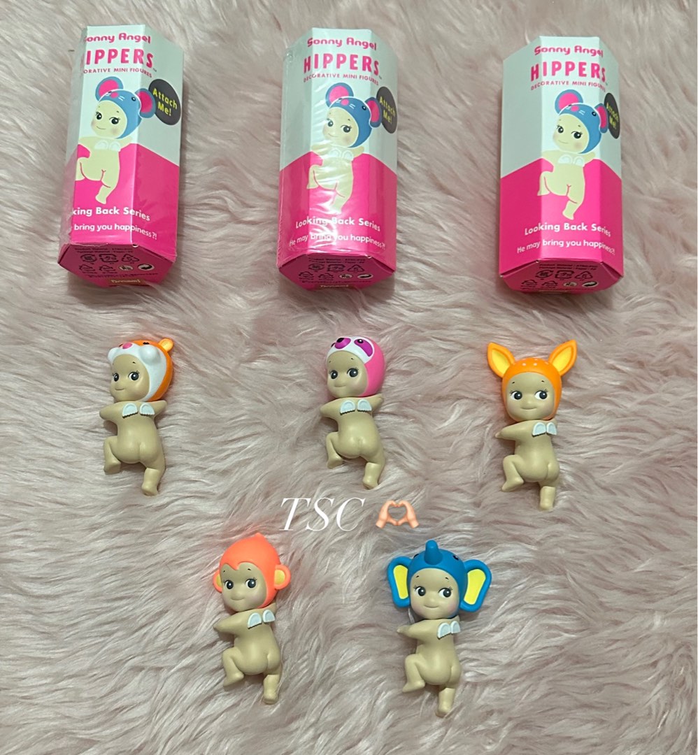 Sonny Angel Looking Back Hipper - Hamster, Fawn, Duck, Elephant ...