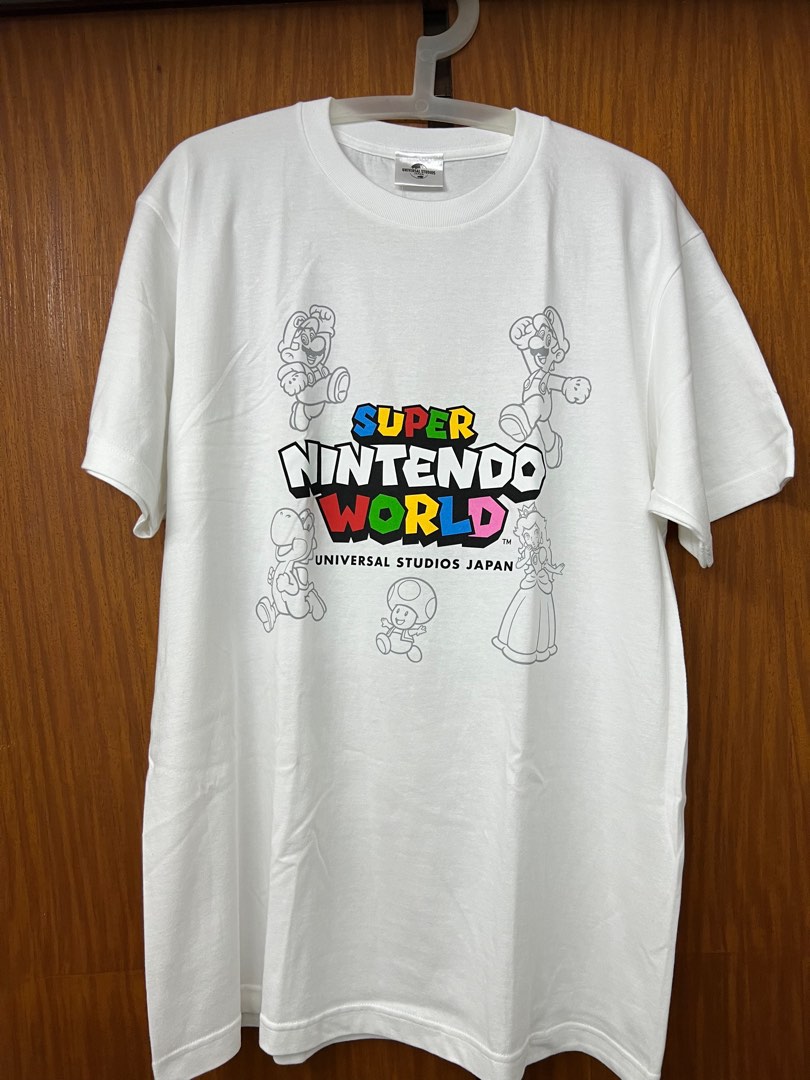 Super Nintendo World T-Shirt Merch, Men's Fashion, Tops & Sets, Tshirts ...