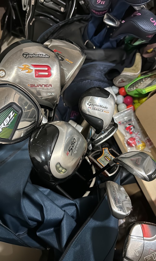 TaylorMade RBZ Speedlite Burner Sim Max Rossa R580 Driver Wood Rescue ...