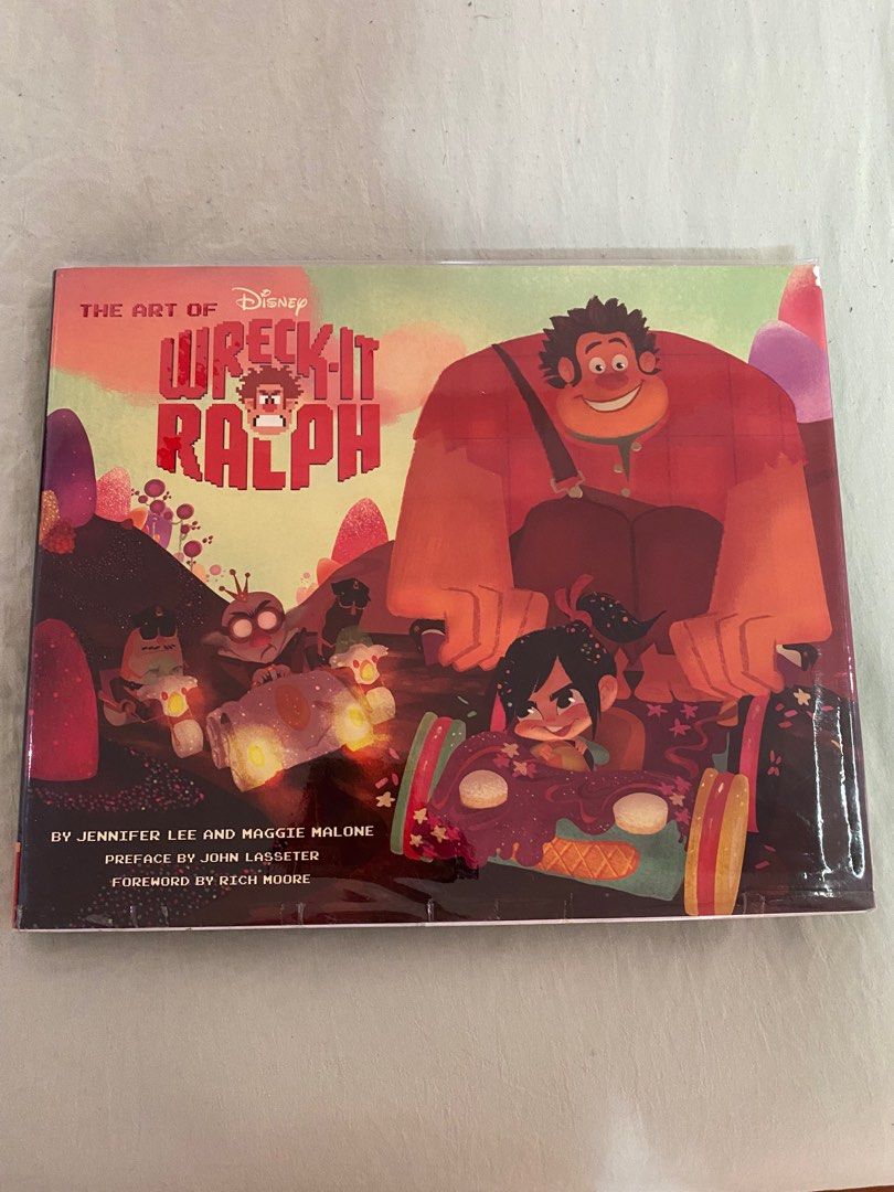 The Art of Wreck It Ralph Book Disney Pixar Artbook Animation, Hobbies ...