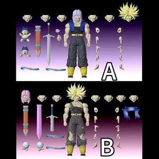 TK Customs SHF Dragonball Omen Ultra Instinct Goku Head Kit, Hobbies ...