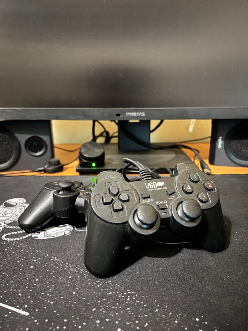 Twin USB Gamepad, Video Gaming, Gaming Accessories, Controllers on ...