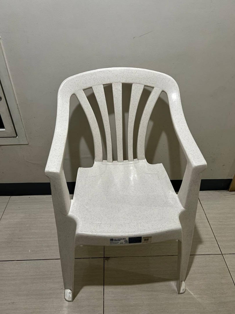 Uratex Monoblock Armchair Casablanca White, Furniture & Home Living ...