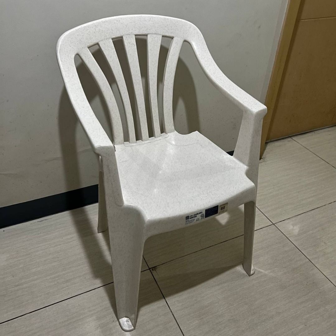 Uratex Monoblock Armchair Casablanca White, Furniture & Home Living ...