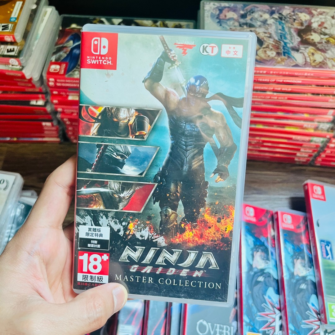 [USED] NINJA GAIDEN MASTER COLLECTION NINTENDO SWITCH NSW, Video Gaming ...