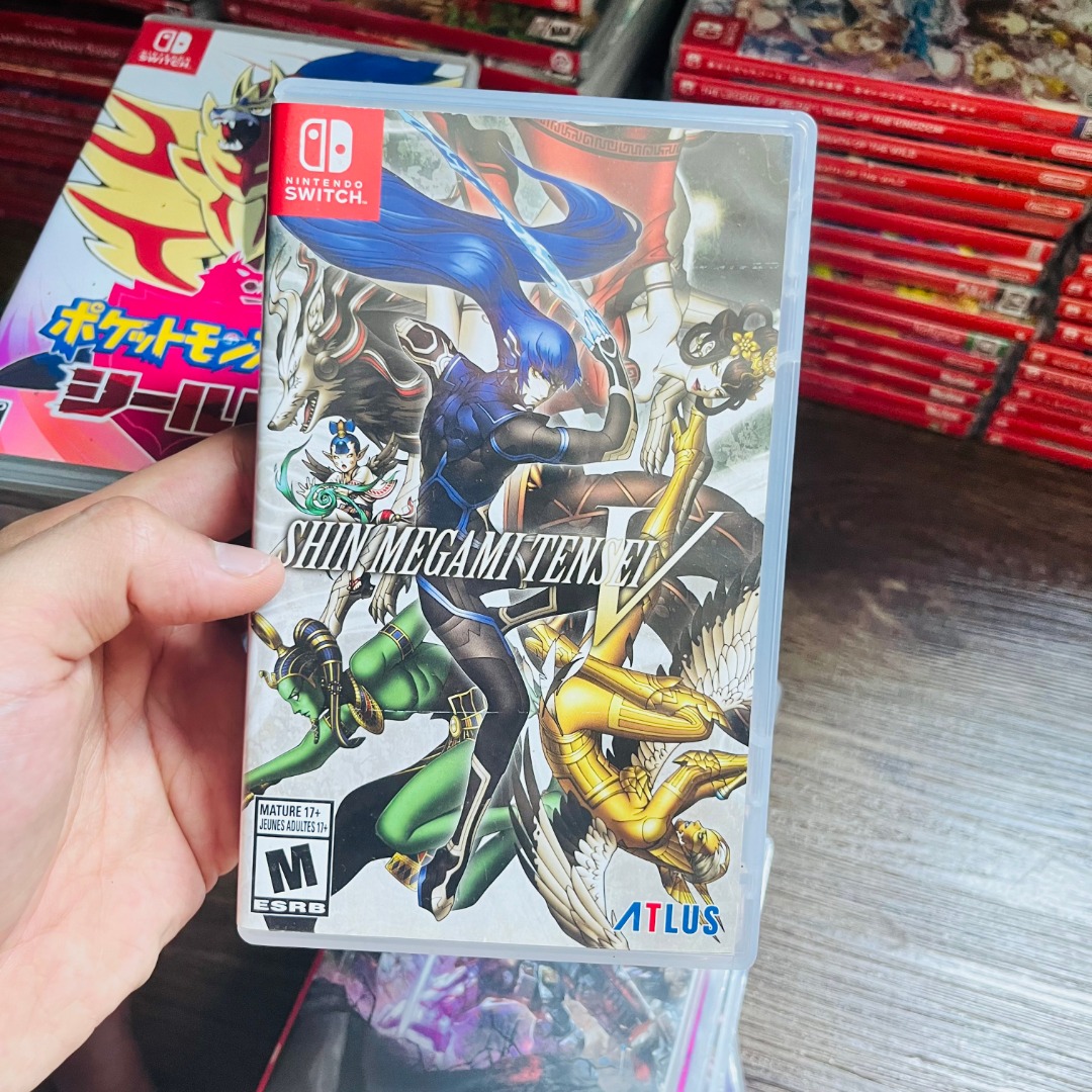 [USED] SHIN MEGAMI TENSEI V SMTV SMT5 NINTENDO SWITCH NSW, Video Gaming ...