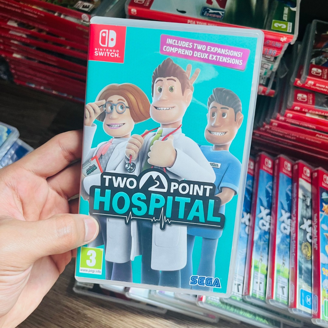 [USED] TWO POINT HOSPITAL NINTENDO SWITCH NSW, Video Gaming, Video Game ...