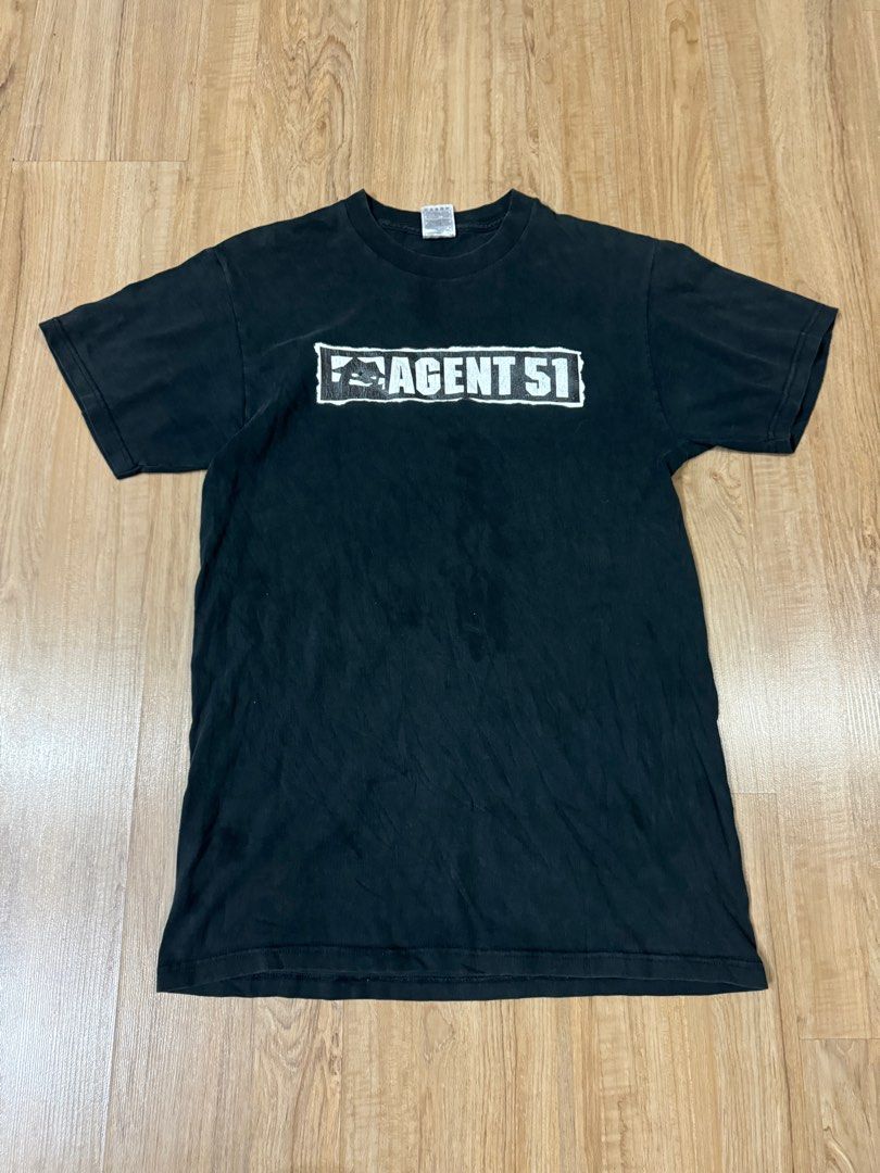 VINTAGE AGENT 51 PUNK BAND TSHIRT, Hobbies & Toys, Collectibles ...