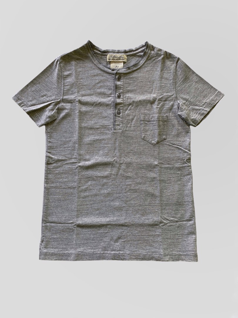 VINTAGE REMI RELIEF JAPAN HENLEY SHIRTj, Men's Fashion, Tops & Sets ...