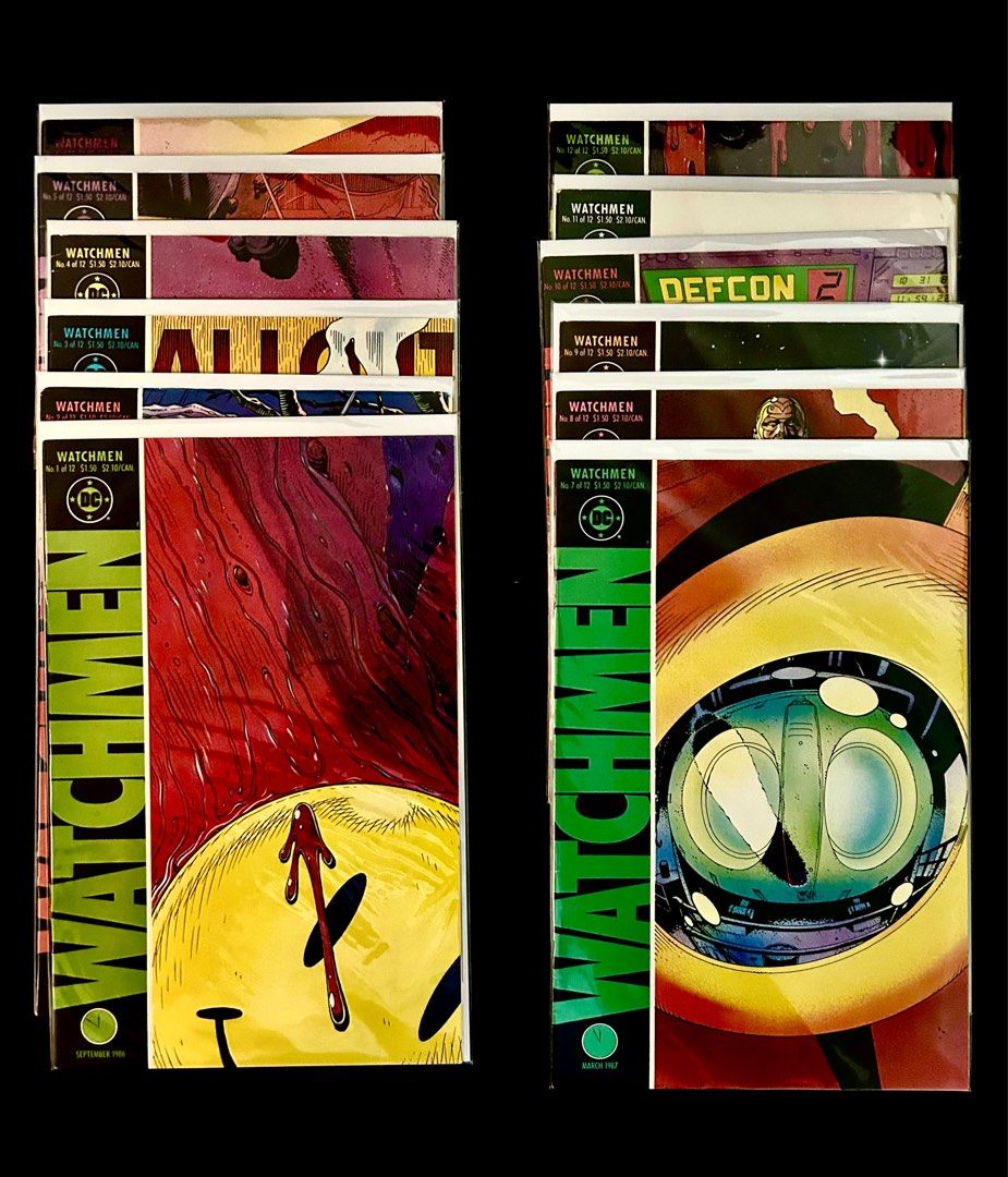 WATCHMEN #1-12 COMPLETE, Hobbies & Toys, Books & Magazines, Comics ...