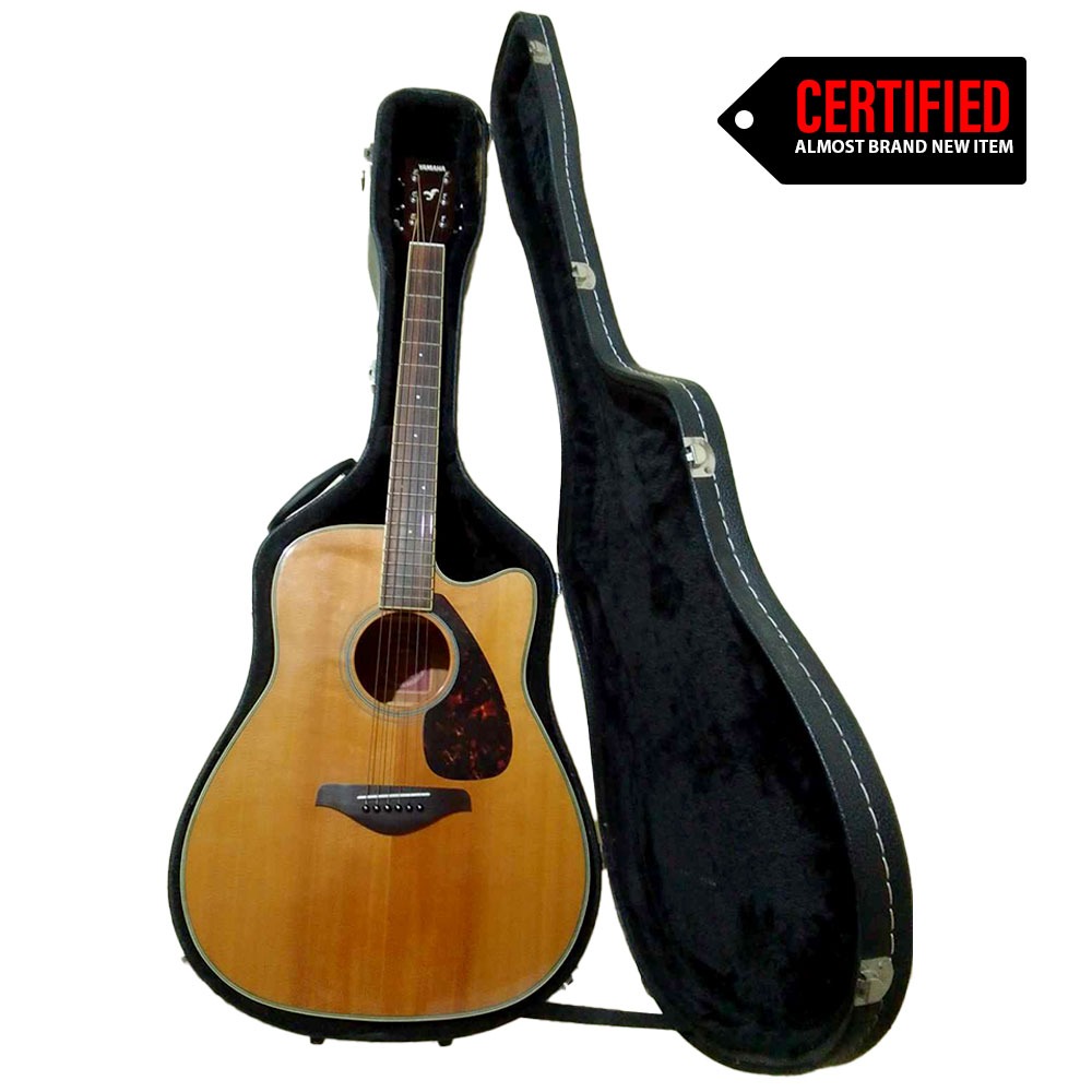 Yamaha FGX720SC Acoustic Guitar - Legit, Hobbies & Toys, Music & Media ...