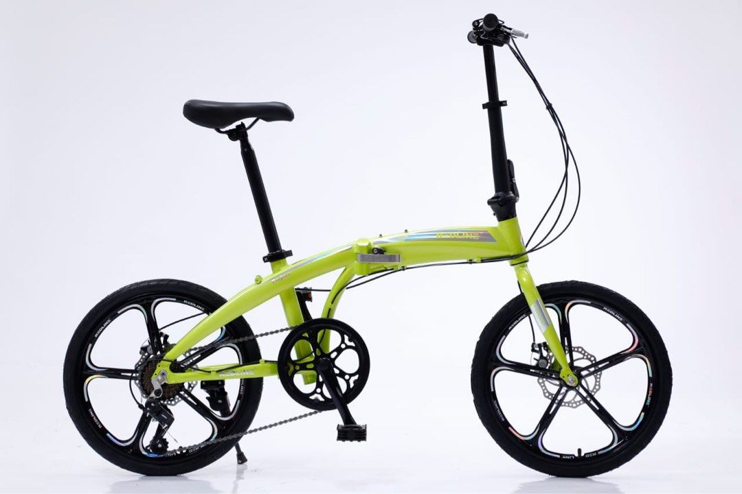 20” Redline Fajar 8 Speed Sport rim, Disc brake Folding Bike, Sports ...