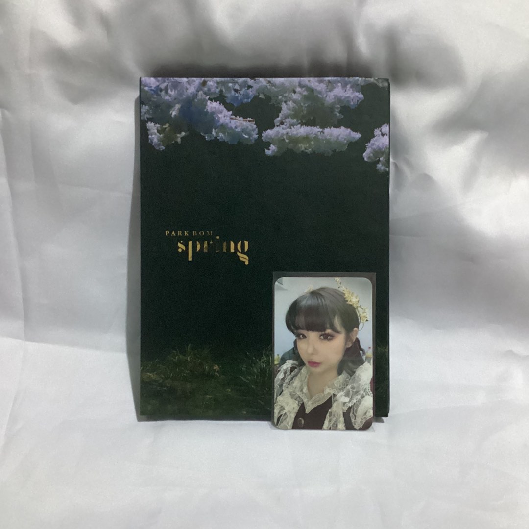 2NE1 Park Bom - Spring Album with Photocard, Hobbies & Toys ...