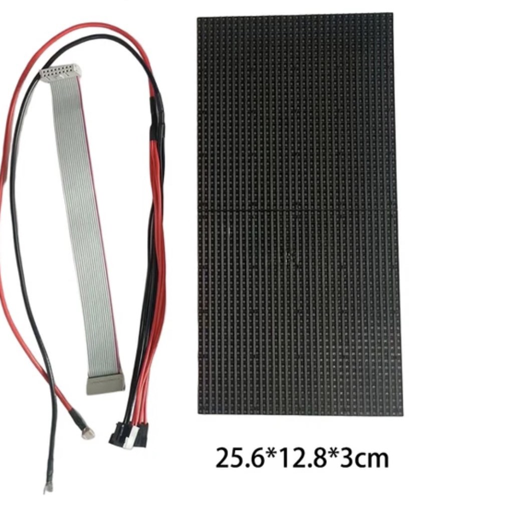 64×32 RGB LED Matrix Panel 2048 DOTS Pixels Pitch 5mm P4 Indoor led ...