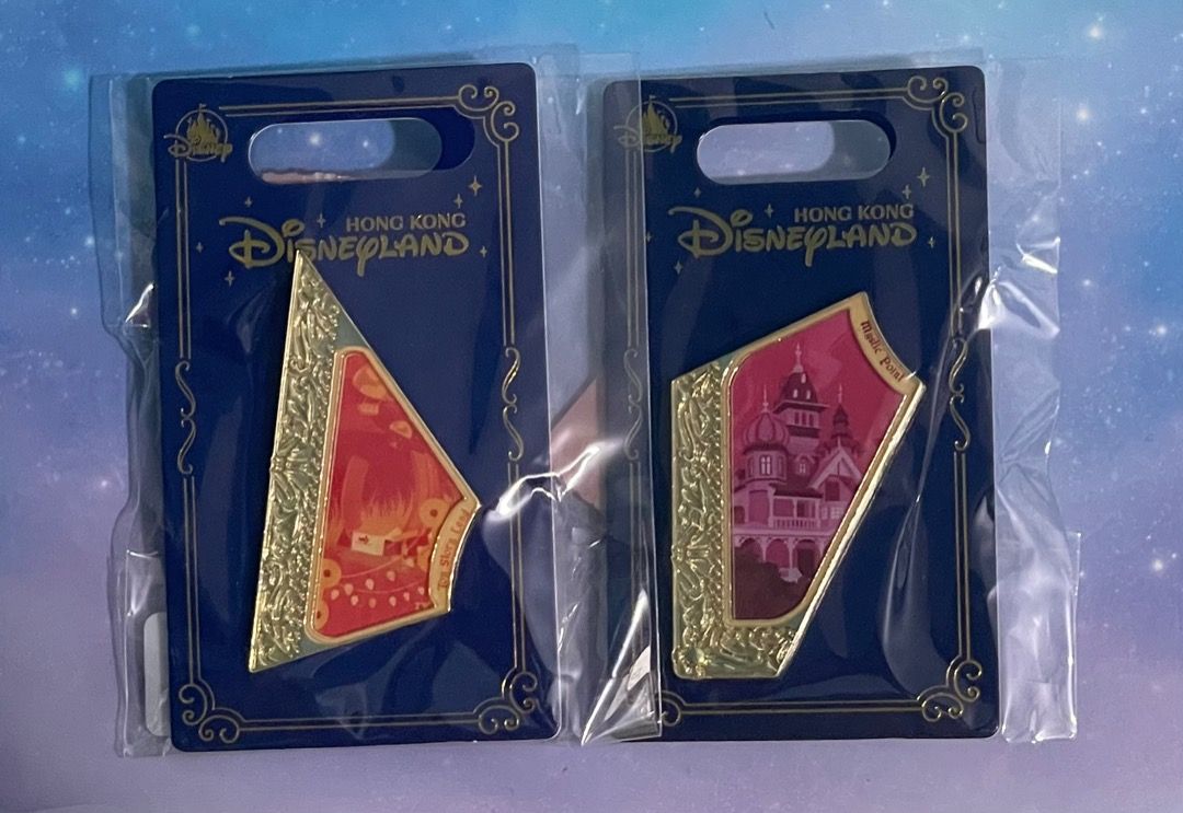 迪士尼徽章 Disney Pin 香港迪士尼 Hong Kong Disneyland 換購徽章系列2022, 2024 Redemption ...