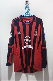 Adidas Ac Milan 2004/2005 Home Jersey, Men's Fashion, Tops & Sets ...