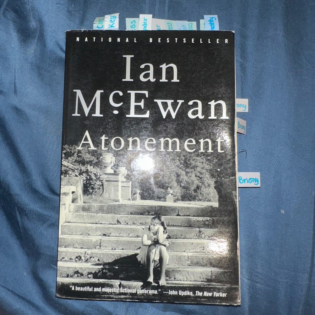 Atonement Ian McEwan Annotated Book, Hobbies & Toys, Books & Magazines ...