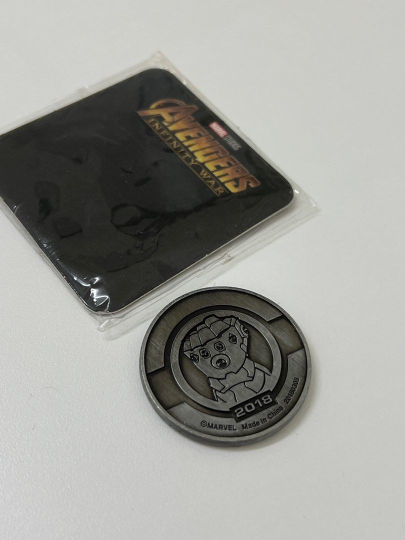 Avengers infinity badge 2018, Hobbies & Toys, Collectibles ...