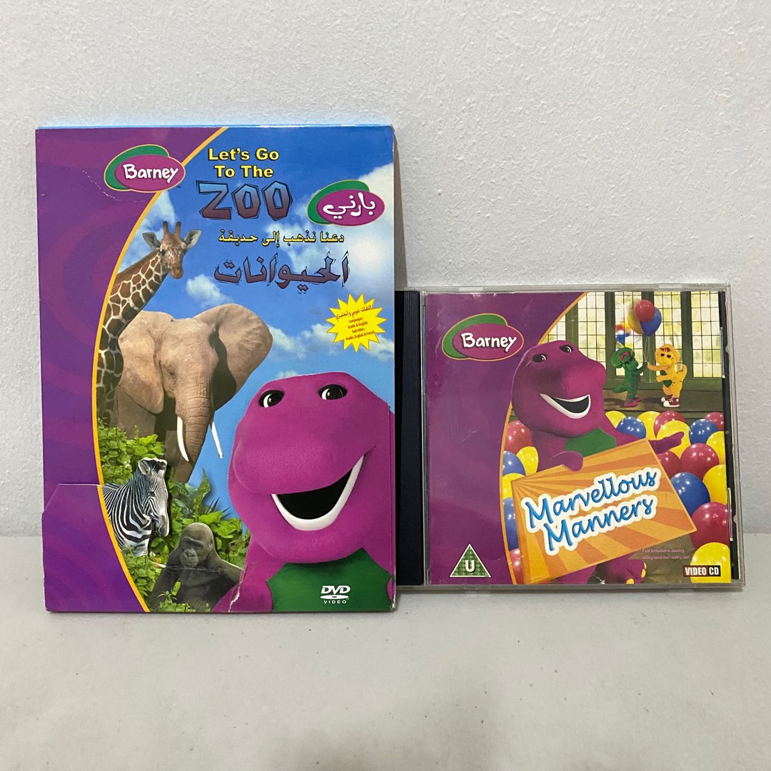 Barney Songs, Hobbies & Toys, Music & Media, CDs & DVDs on Carousell