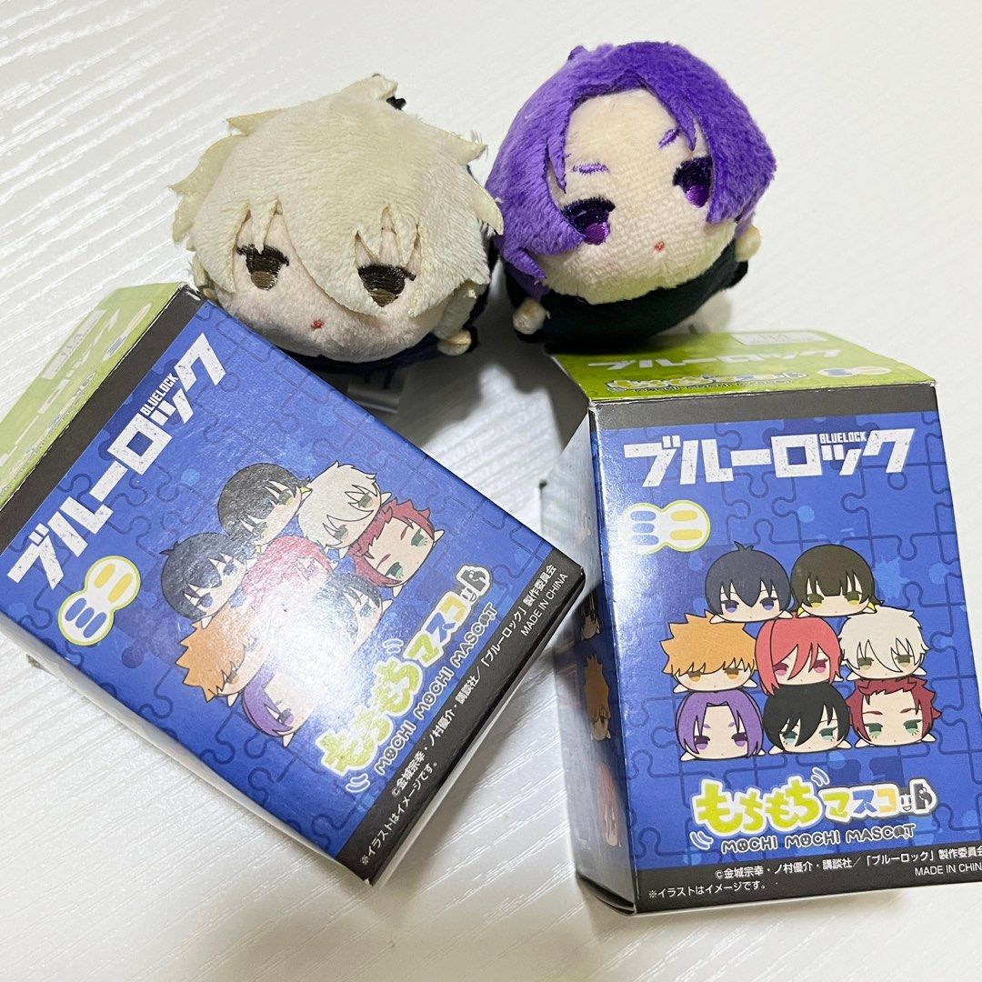 Blue lock Nagi Seishiro & Mikage Reo mochi mochi mascot plush toys ...
