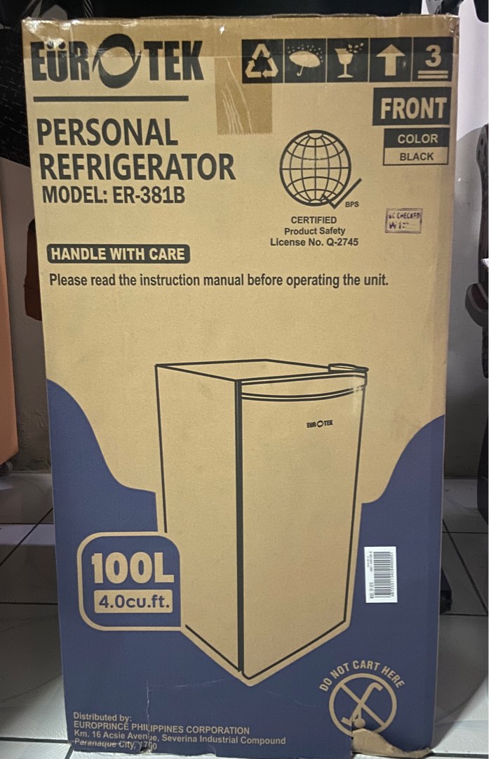 Brand New Personal Ref, TV & Home Appliances, Kitchen Appliances ...