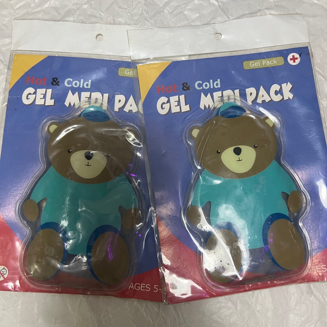 BUNDLE Kids Hot and Cold Gel Medi Pack, Health & Nutrition, Medical ...