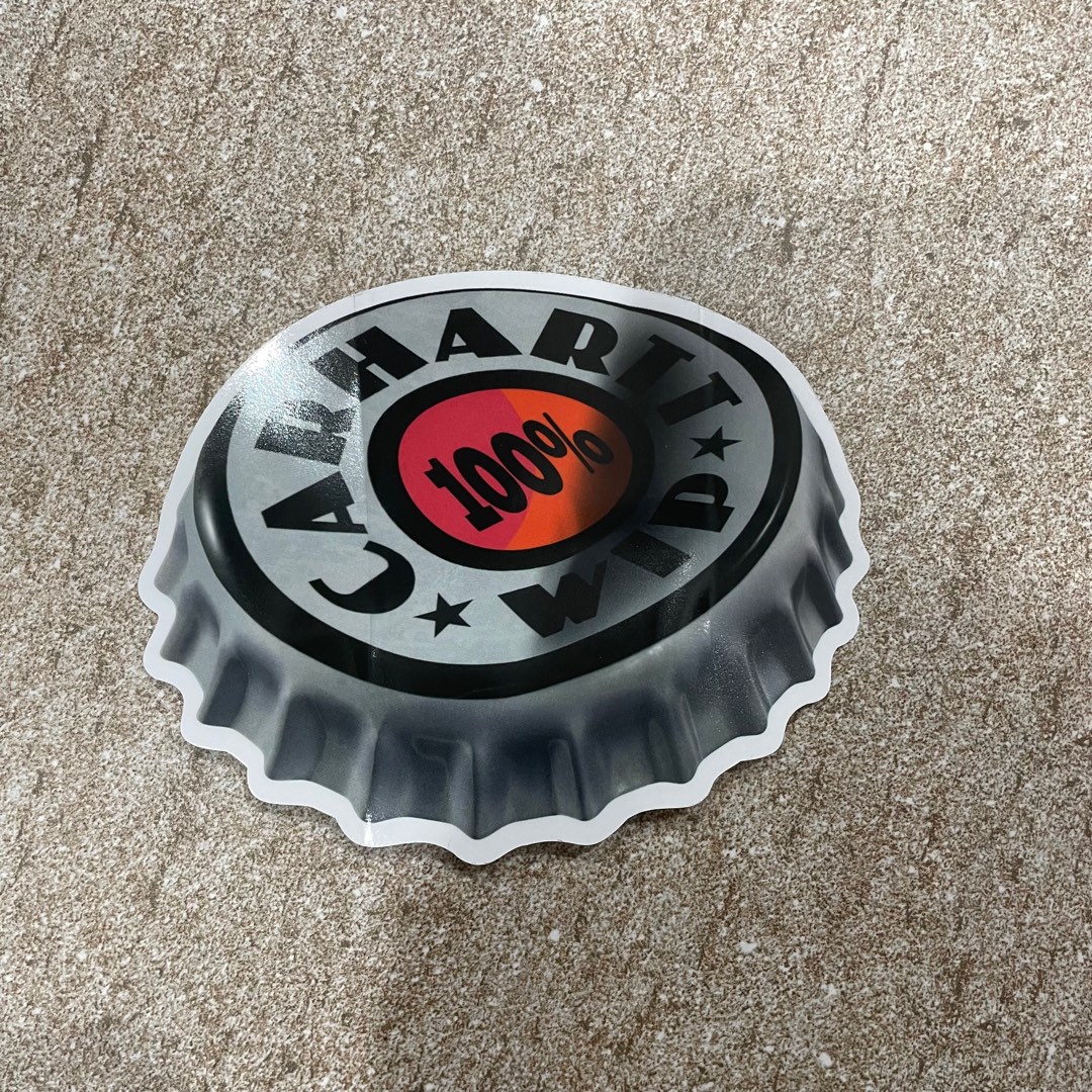 Carhartt WIP Sticker Bottle Cap, Everything Else, Others on Carousell
