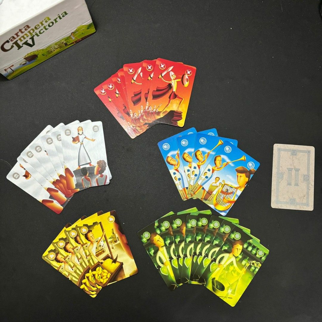 Carta Imperia Victoria (CIV) |Boardgame| Japanese, Hobbies & Toys, Toys & Games on Carousell