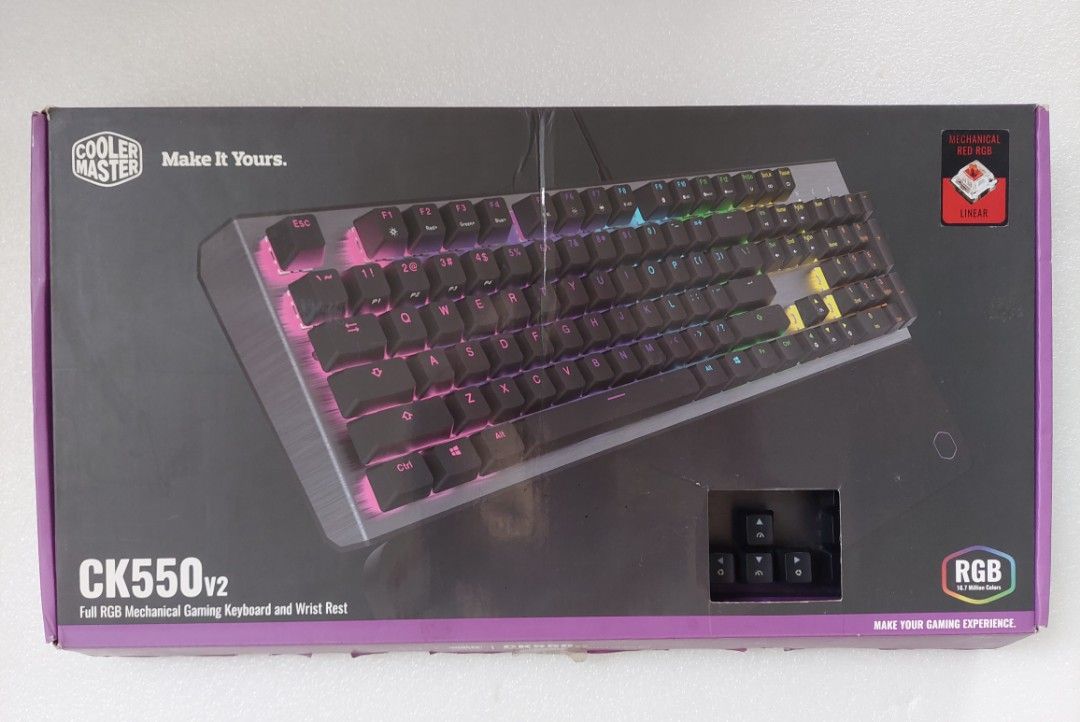 Cooler Master RGB Mechanical CK550v2, Computers & Tech, Parts ...