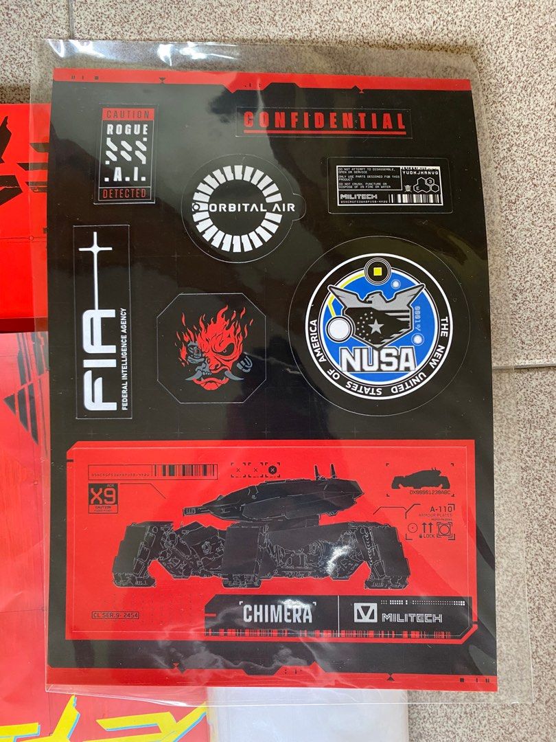 Cyberpunk 2077 merch, Hobbies & Toys, Memorabilia & Collectibles, Fan ...