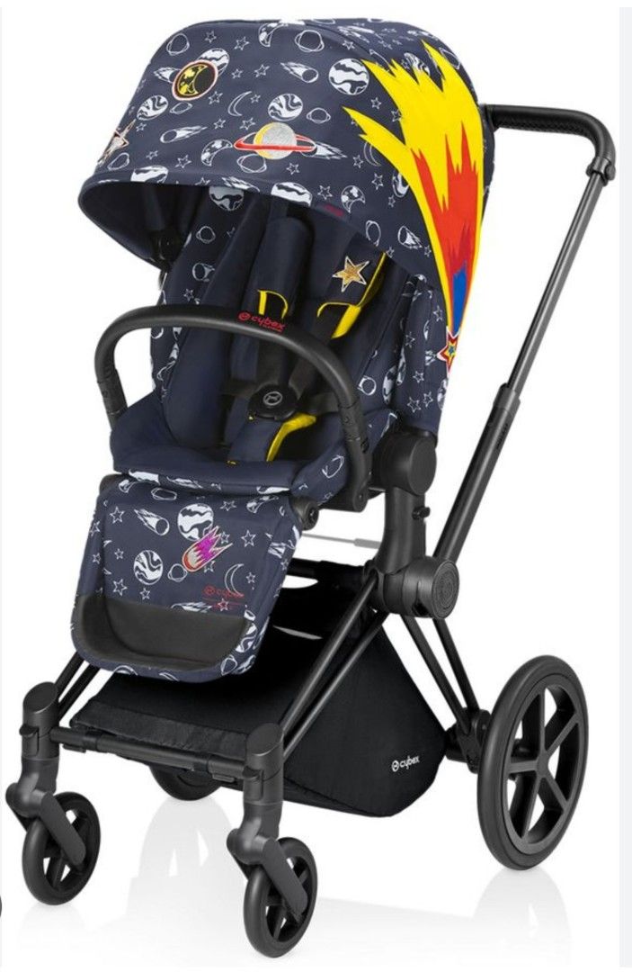 Cybex priam Anna space rocket series + black frame premium, Babies ...