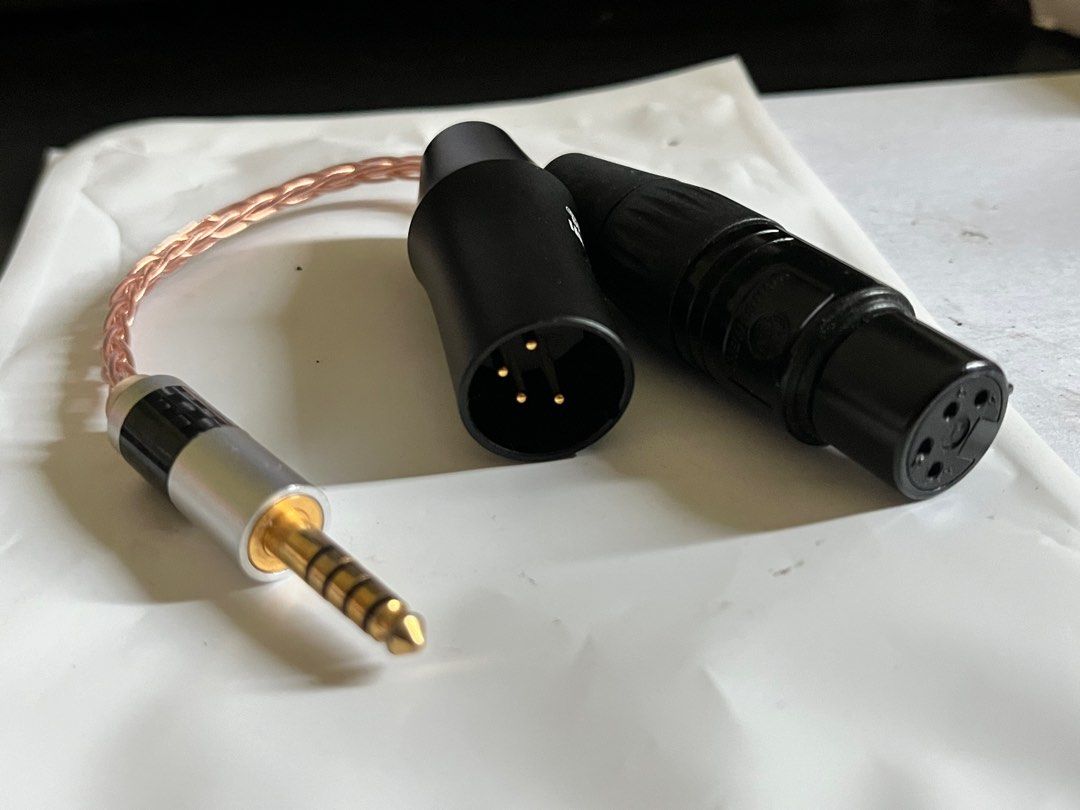 DDhifi & Custom XLR Adapter, Audio, Portable Audio Accessories on Carousell