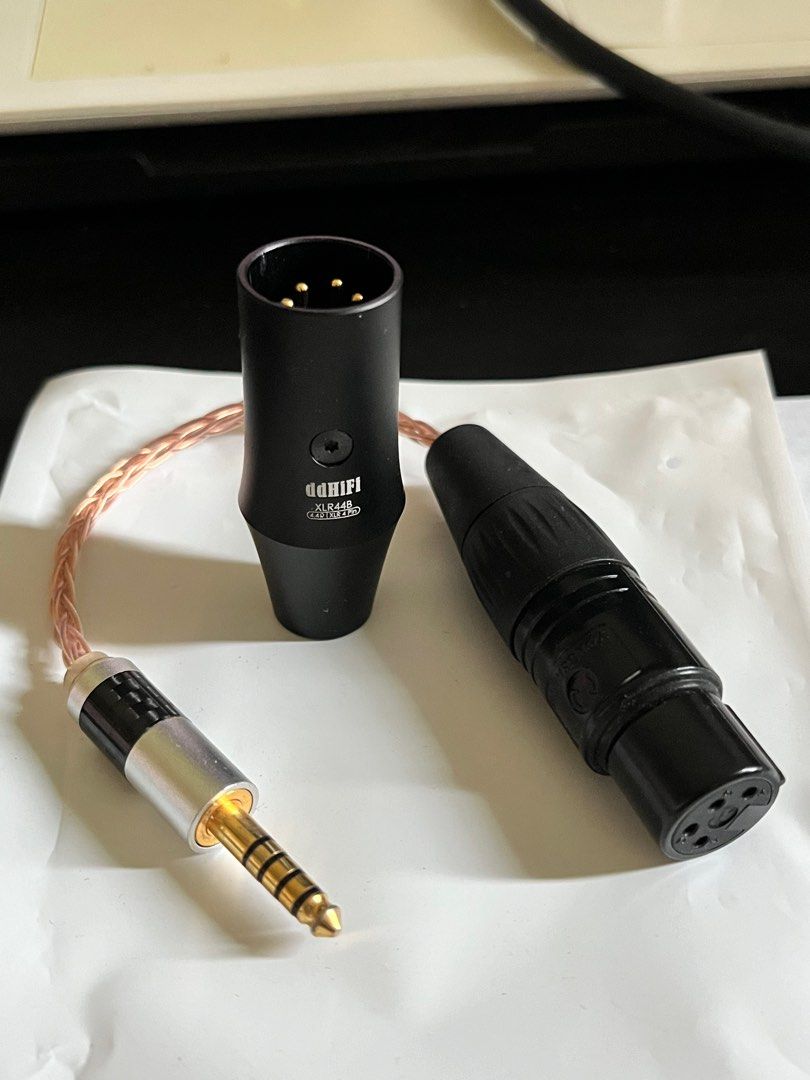 DDhifi & Custom XLR Adapter, Audio, Portable Audio Accessories on Carousell
