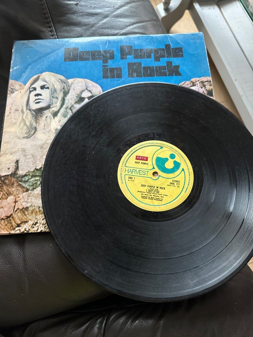 Deep Purple in Rock Vinyl, Hobbies & Toys, Collectibles & Memorabilia ...