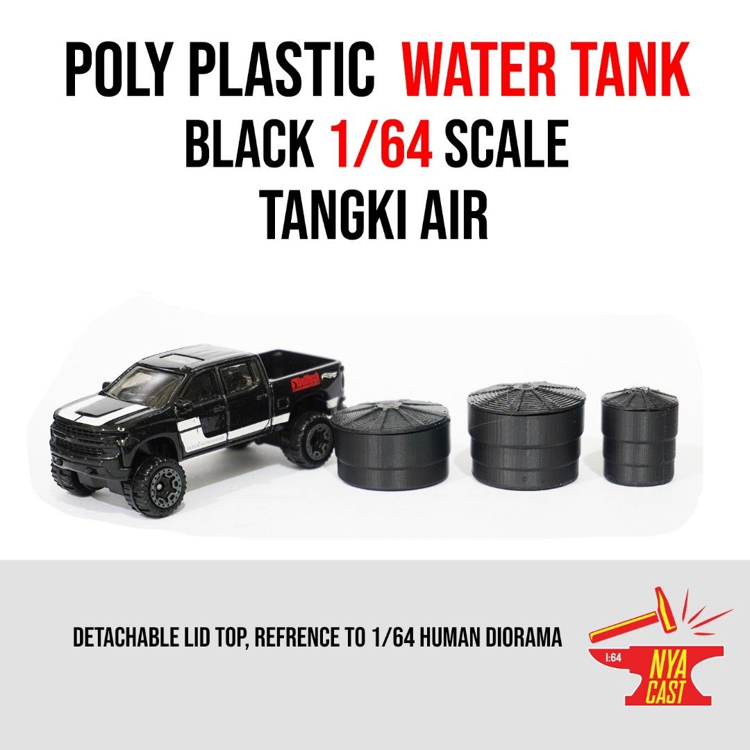 Diorama Tangki Air Water Tank 1/64 Scale Hotwheels, Hobbies & Toys ...