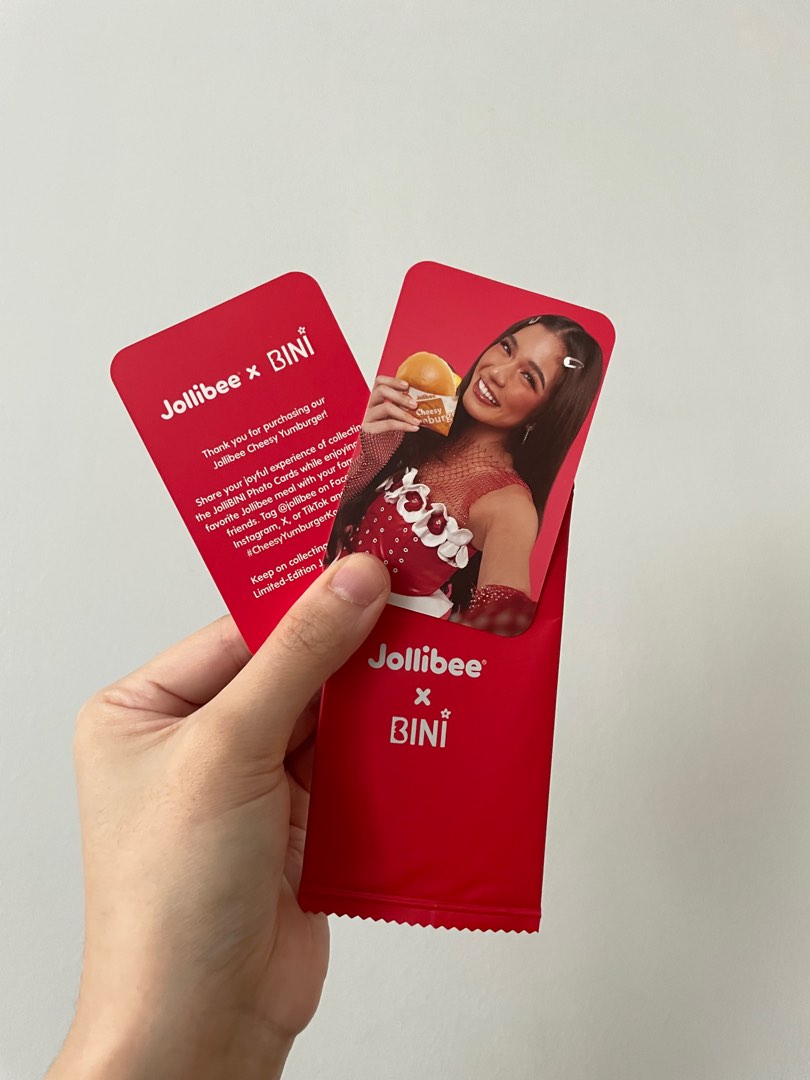 FREE BINI AIAH JOLLIBEE PHOTOCARD - if you buy 1 top/dress/bag from my ...