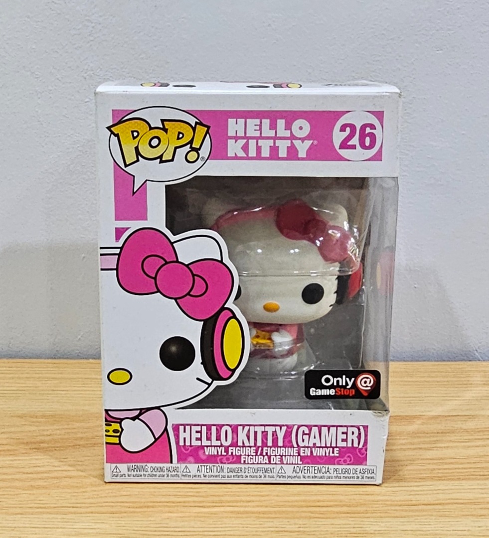 Funko Pop! Hello Kitty (Gamer) Target Exclusive 26, Hobbies & Toys ...