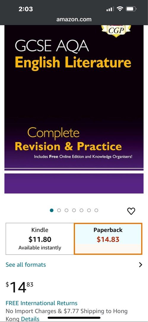 GCSE/iGCSE English Literature AQA Complete Revision & Practice, 興趣及遊戲 ...