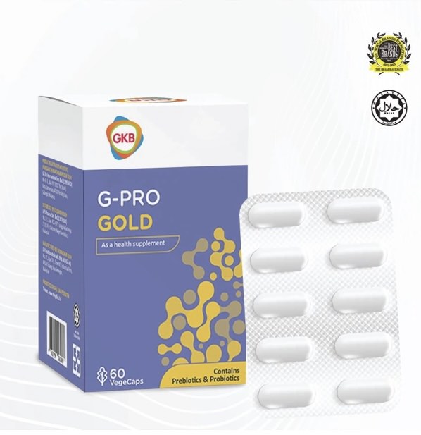 GKB G-Pro Gold Probiotic, Health & Nutrition, Health Supplements ...