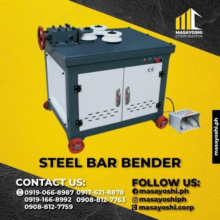 GWH32 Arc Bending Machine | Electric Bar Bender | Rebar Bender | Steel ...