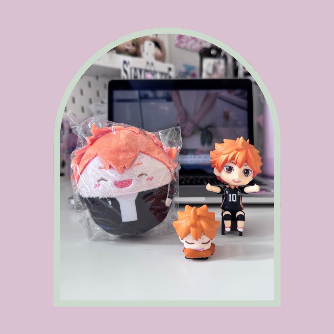 Haikyuu Hinata Shoyo Small Fuwa, Nendo Swacchao, & Onemutan Set | Onhand, Hobbies & Toys ...