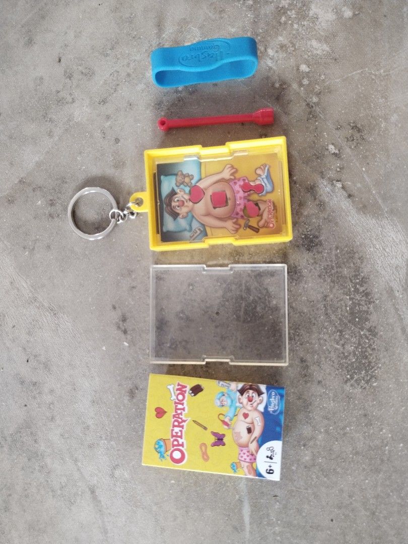 Hasbro Gaming Mini Keychain - Operation, Hobbies & Toys, Toys & Games ...