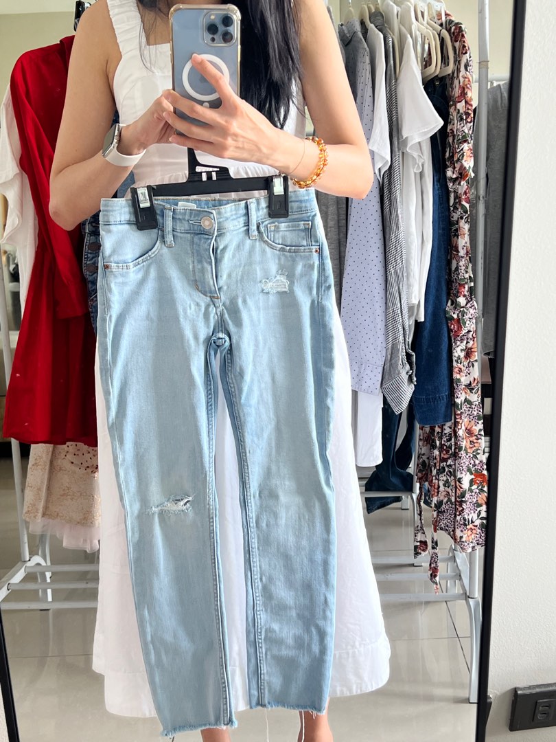 H&M super stretch denim 8-9y, Babies & Kids, Babies & Kids Fashion on Carousell