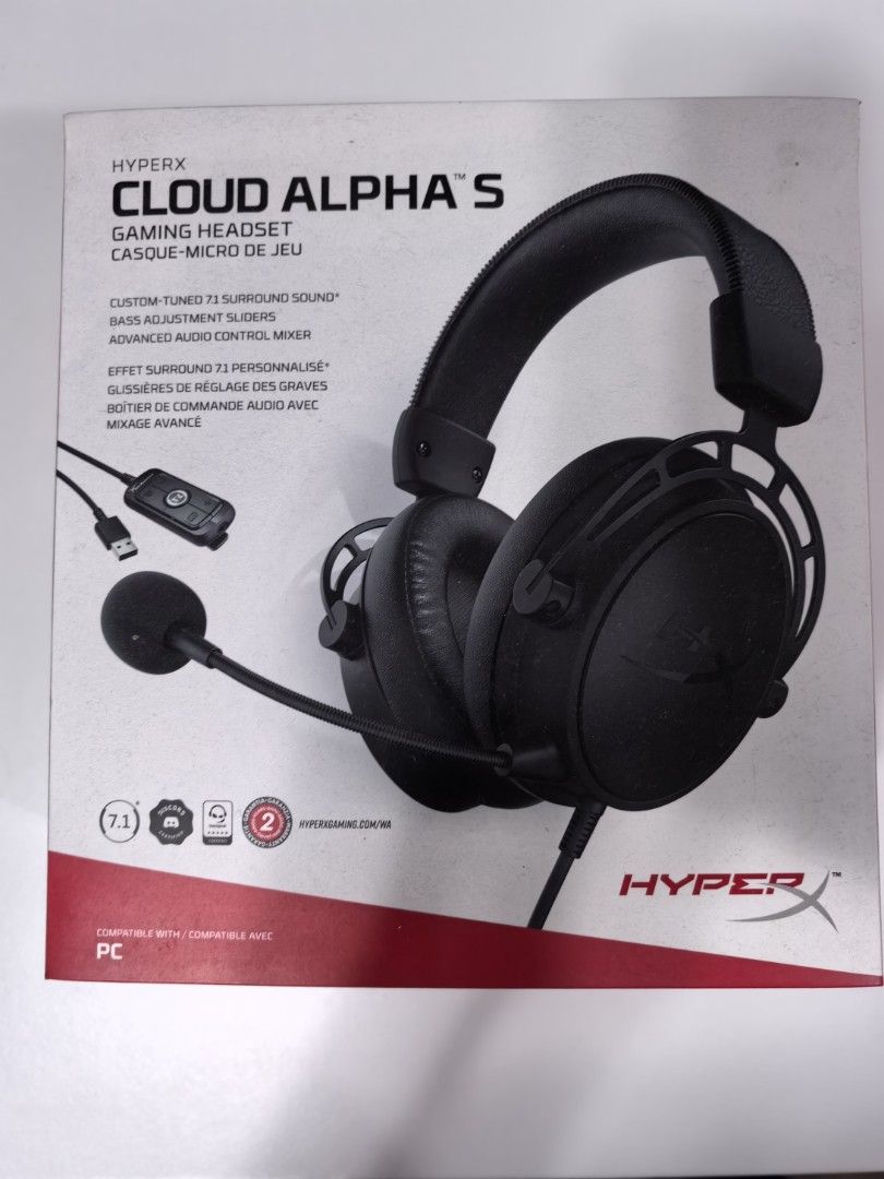 Hyper X Cloud Alpha S, Audio, Headphones & Headsets on Carousell