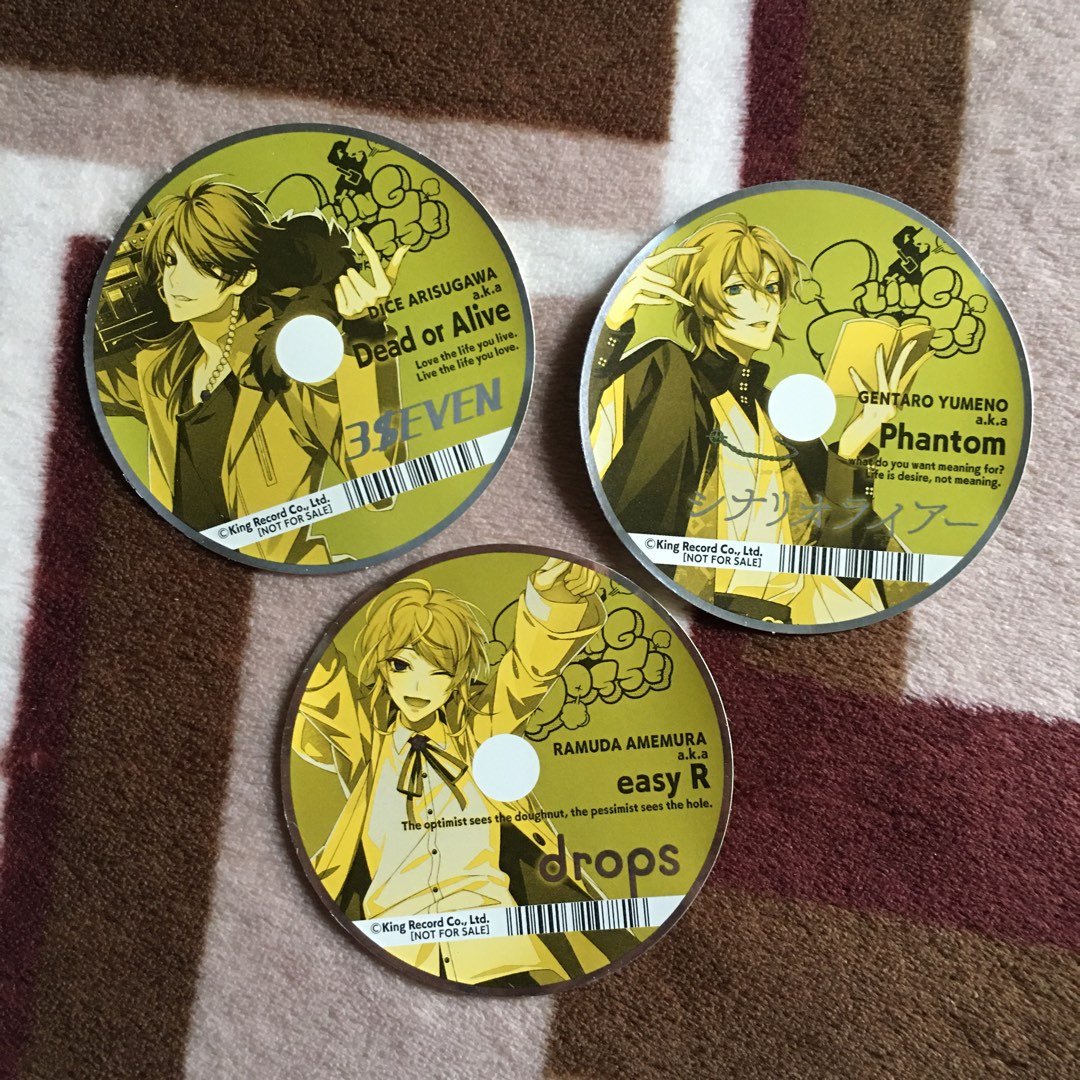 Hypnosis Mic Fling Posse Circle Sticker Set, Hobbies & Toys ...