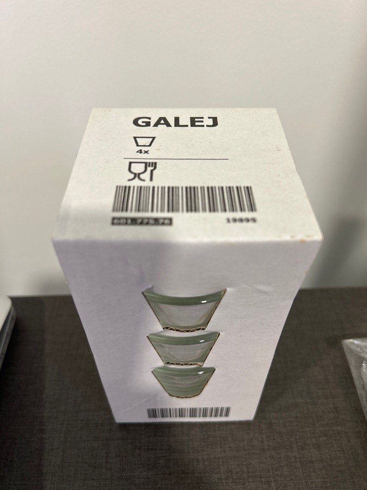 Ikea GALEJ Glass, Furniture & Home Living, Home Decor, Other Home Decor ...