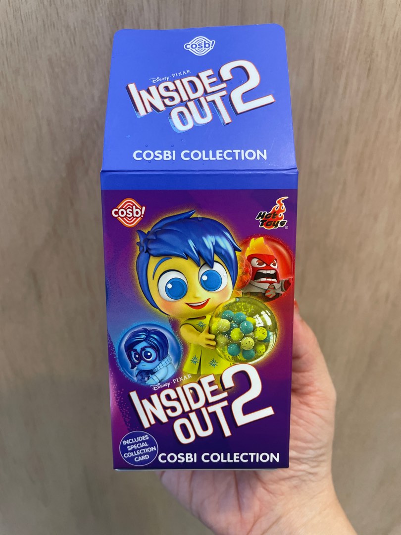 Inside out 2 盲盒 Hot toys 呀驚, 興趣及遊戲, 玩具 & 遊戲類 - Carousell