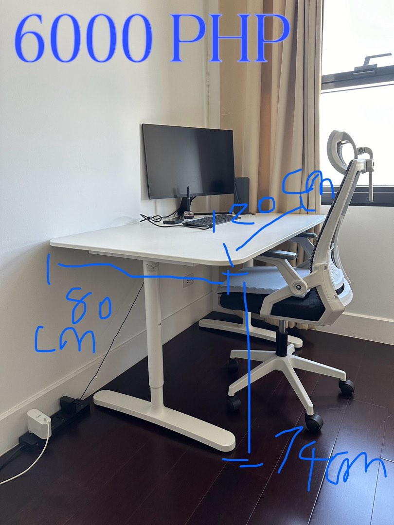 Ikea working set, Furniture & Home Living, Office Furniture & Fixtures ...